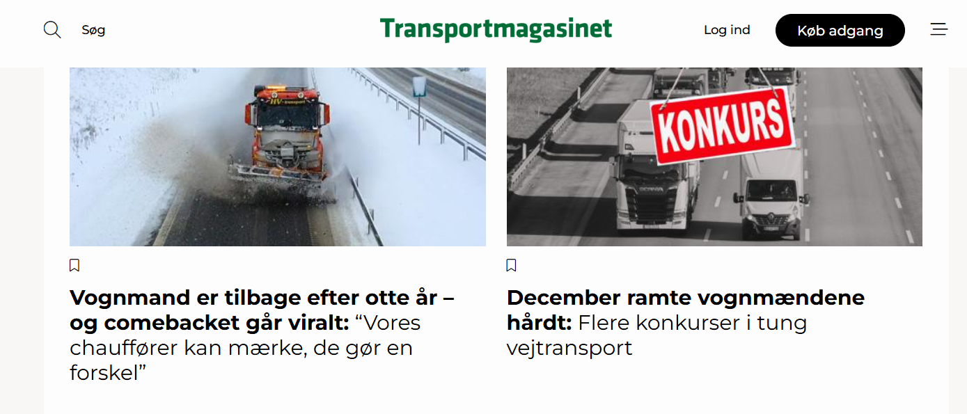 Vognmand er tilbage efter 8 år – og comebacket går viralt: “Vores ...